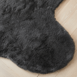 Lapin Animal Shape Rug - Slate | Zgallerie