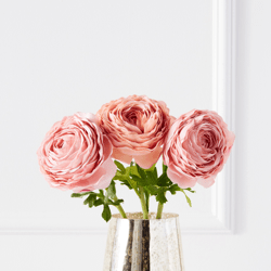 Real Touch Ranunculus Stem - Set Of 3 | Zgallerie
